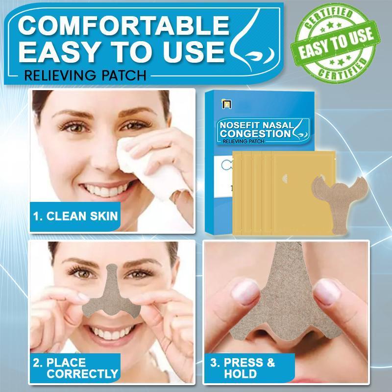 NoseFit Nasal Congestion Relieving Patch : themasterproduct.com